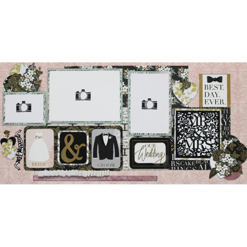 Scrapbook Studio Priscilla Wedding Paper Kits