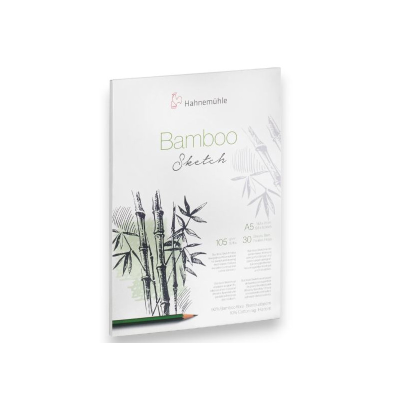 Hahnemühle Bamboo Sketch Pad 105gsm, 30 sheets (Natural Line) -A5